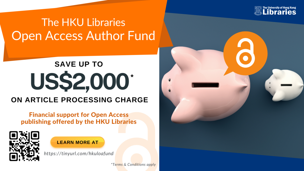 HKU Libraries Supports Open Scholarship — Researcher Connect