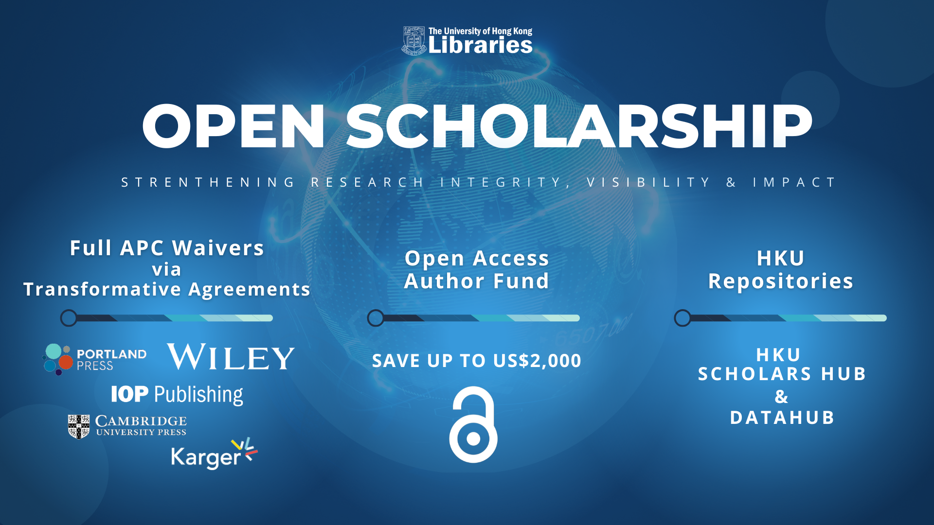 HKU Libraries Supports Open Scholarship — Researcher Connect