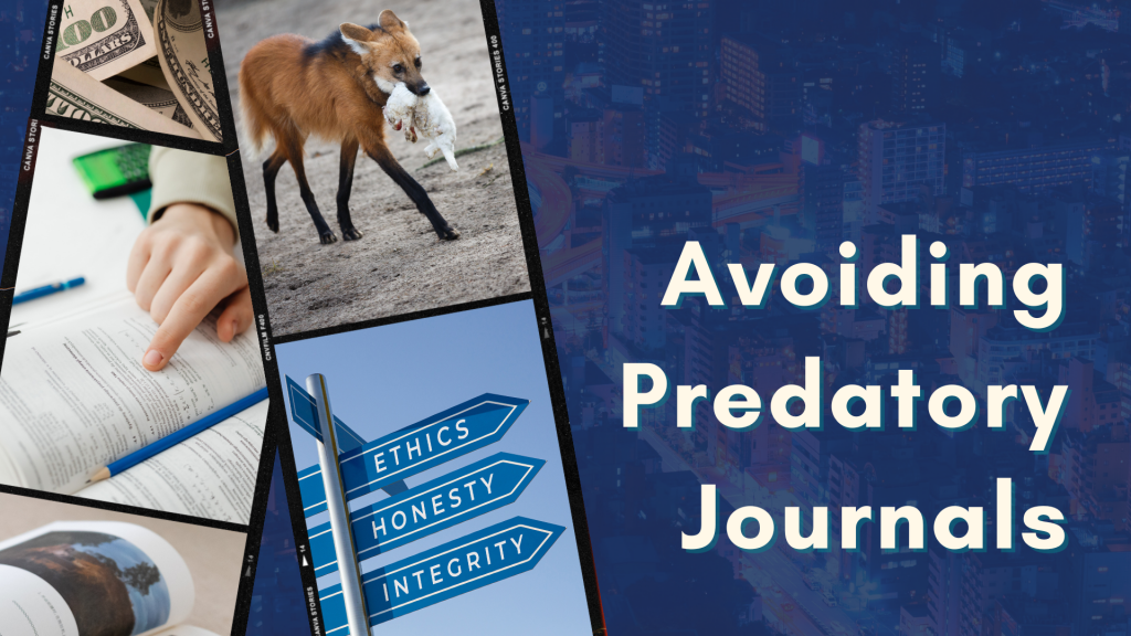 Avoid Falling Prey to Predatory Journals — Researcher Connect
